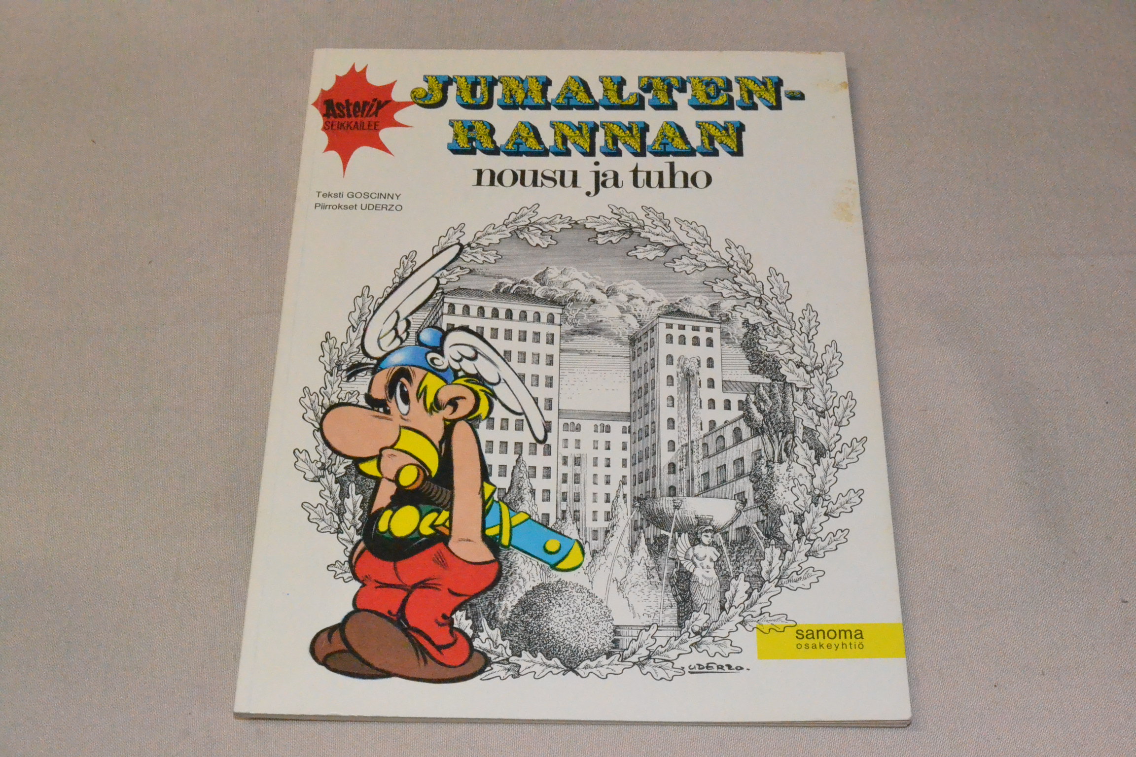 Asterix Jumaltenrannan nousu ja tuho